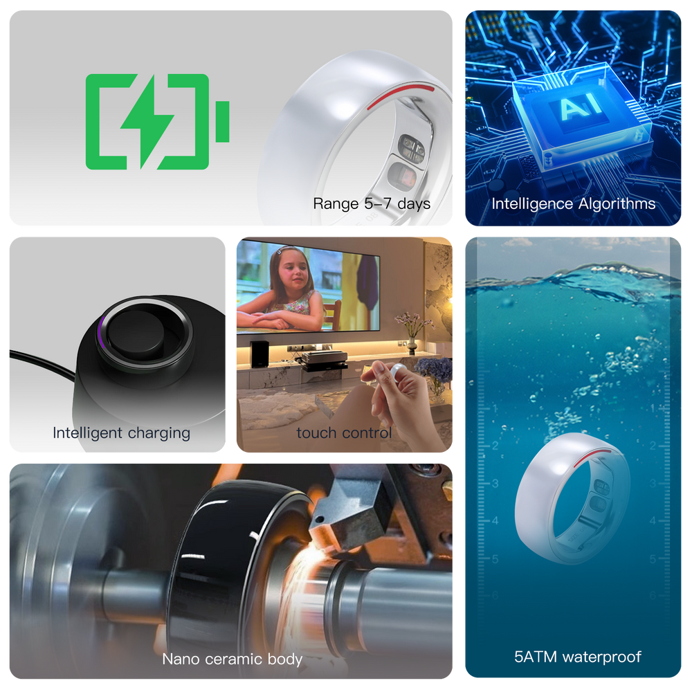 The best smart ring health tracker for women&men – AMOVAN